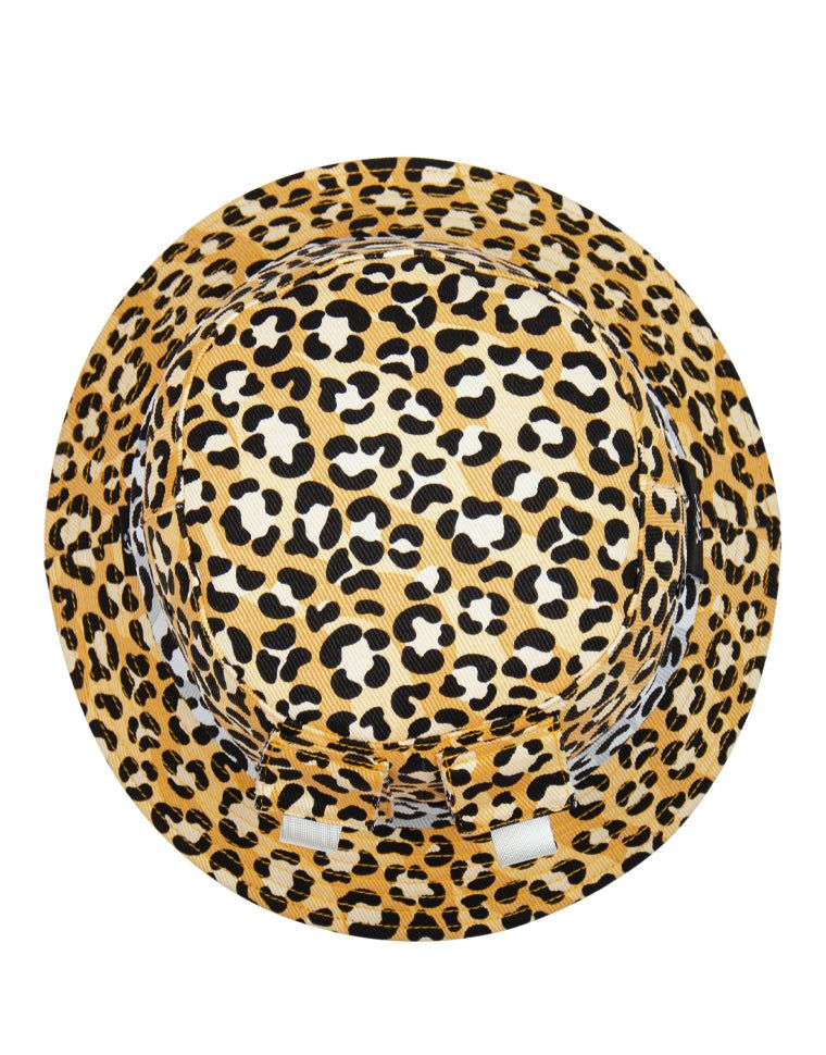 HIDEOUT Tropics Leopard Denim Bucket Hat THC-TR-OL-LEOPARD - Karmaloop