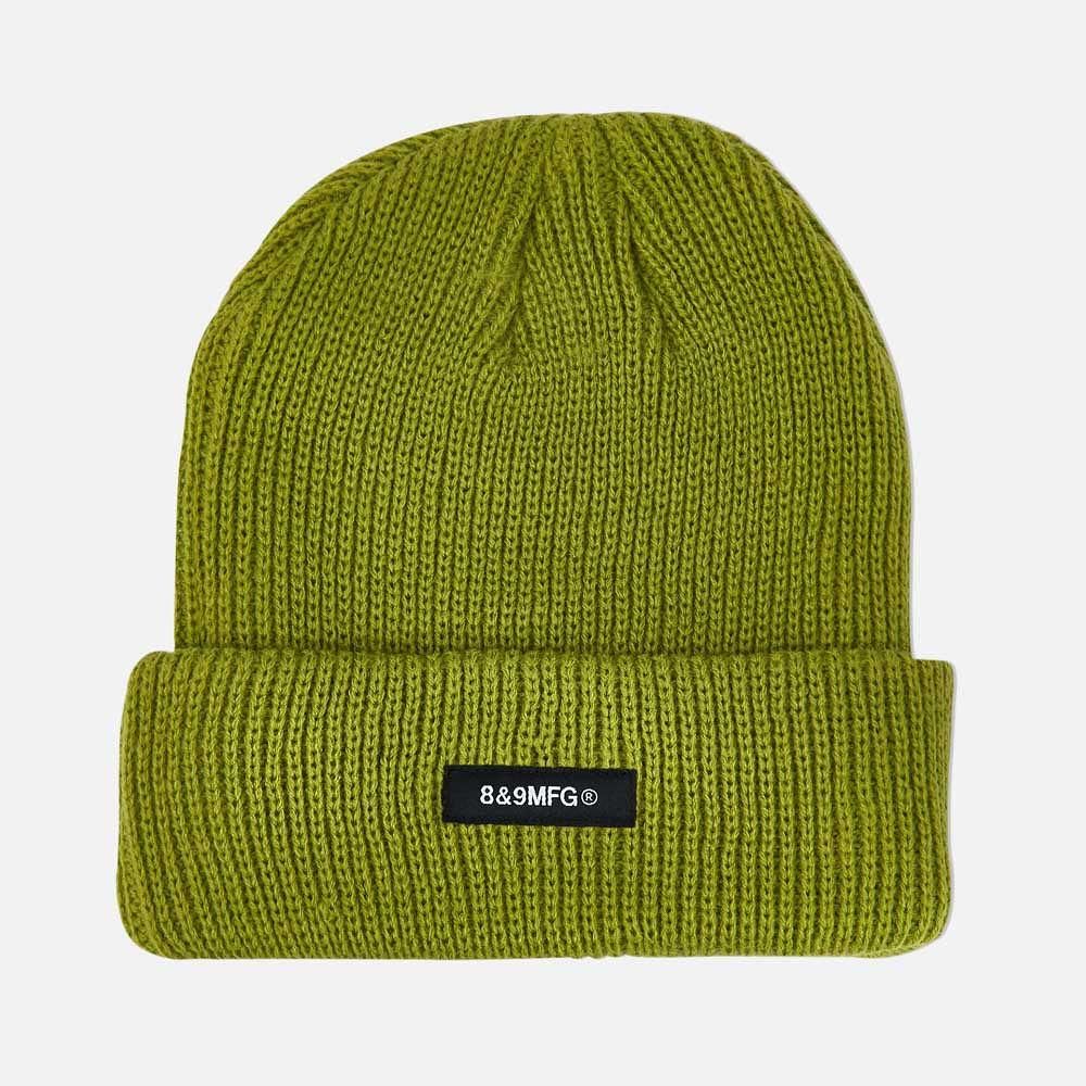 8&9 MFG CO MFG Beanie Olive 8A9-55BE64-OLIVE - Karmaloop