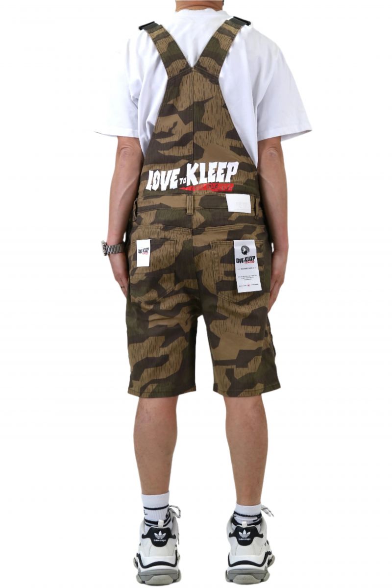 KLEEP KILO Fine Twill Overall Short Pants KOA1001-KILO - Karmaloop