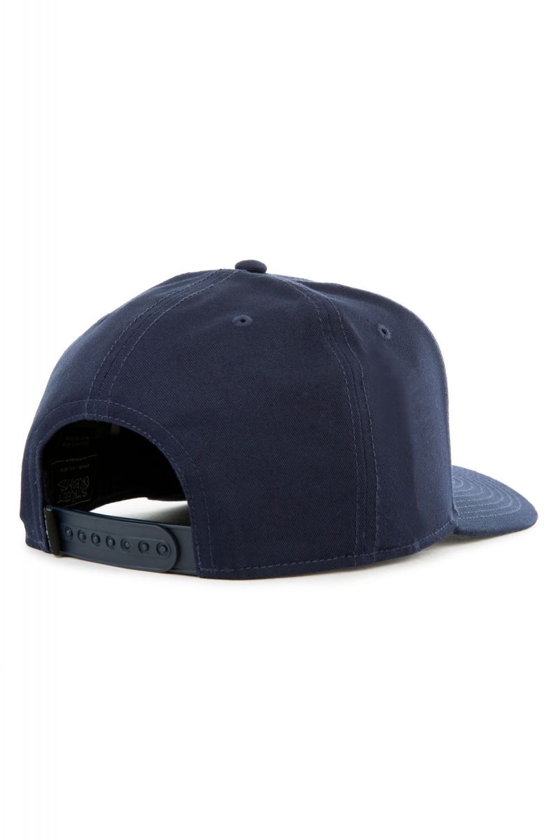 STREET DREAMS Major League Snapback in Navy Blue ML0701NVY - Karmaloop