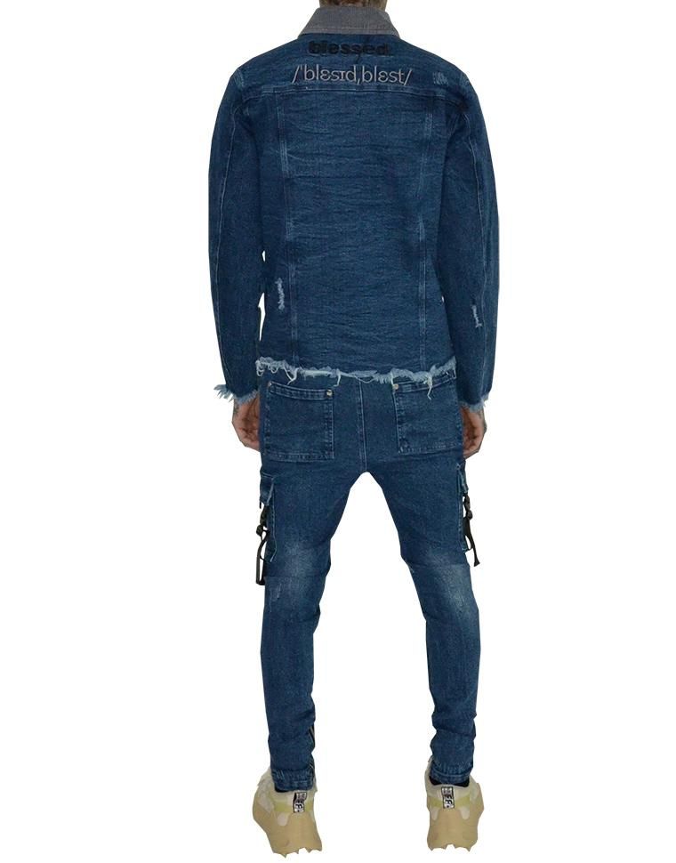 THE HIDEOUT CLOTHING Blessed Denim Jeans HDTCLTHNG-C5C8A4 - Karmaloop