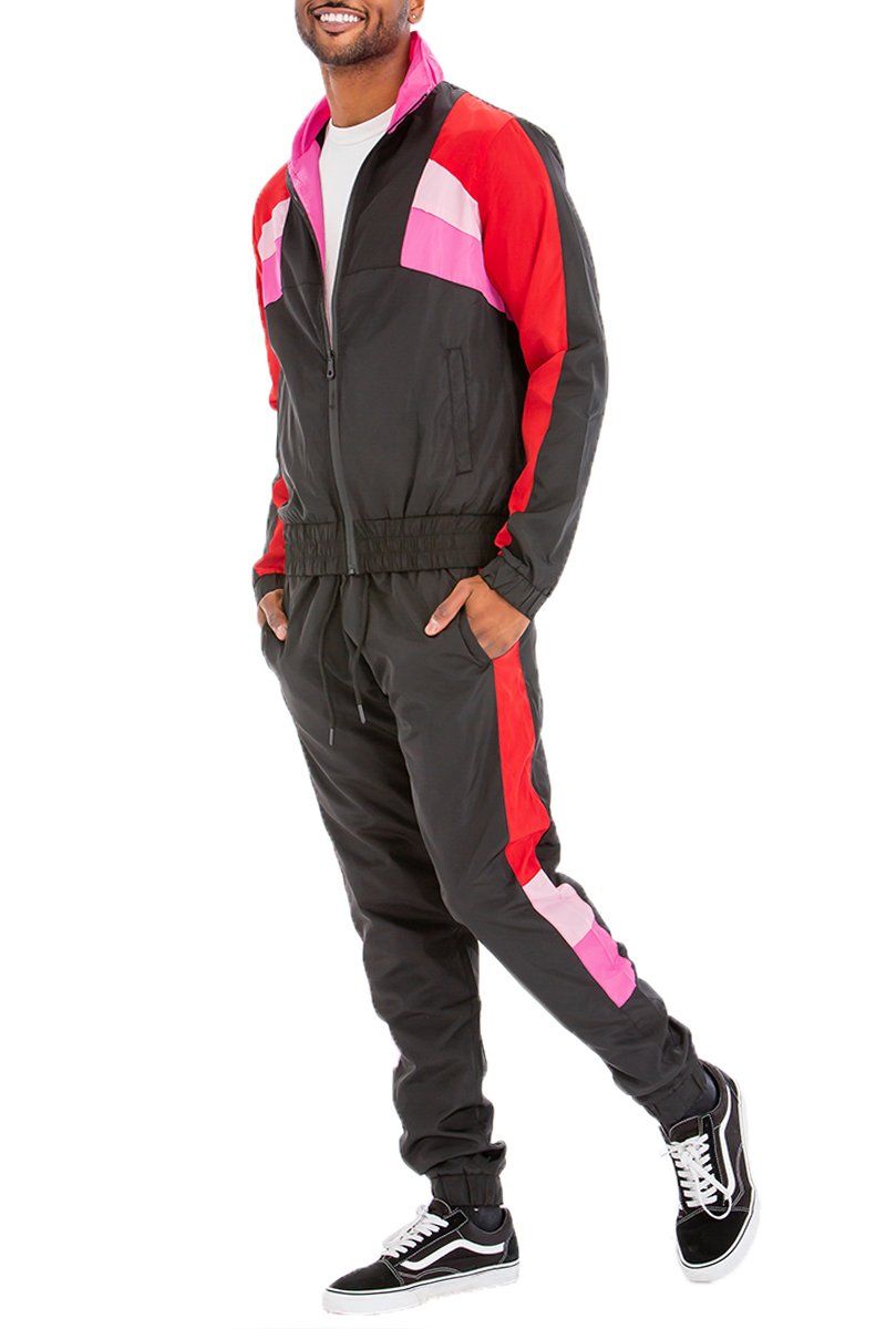 WEIV WINSLOW WINDBREAKER TRACK SET SET-FJ709-TP509-RD - Karmaloop