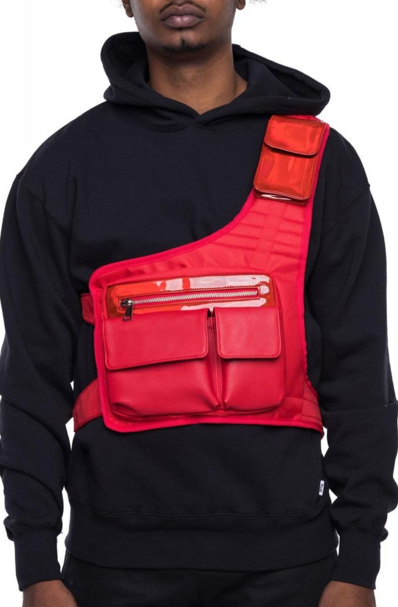 SEIZE&DESIST Chest Rig (Red) EP9350-RED - Karmaloop