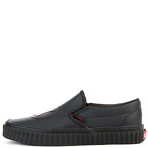 VANS The Women's x Marvel Black Widow Classic Slip-On in Multi and ...