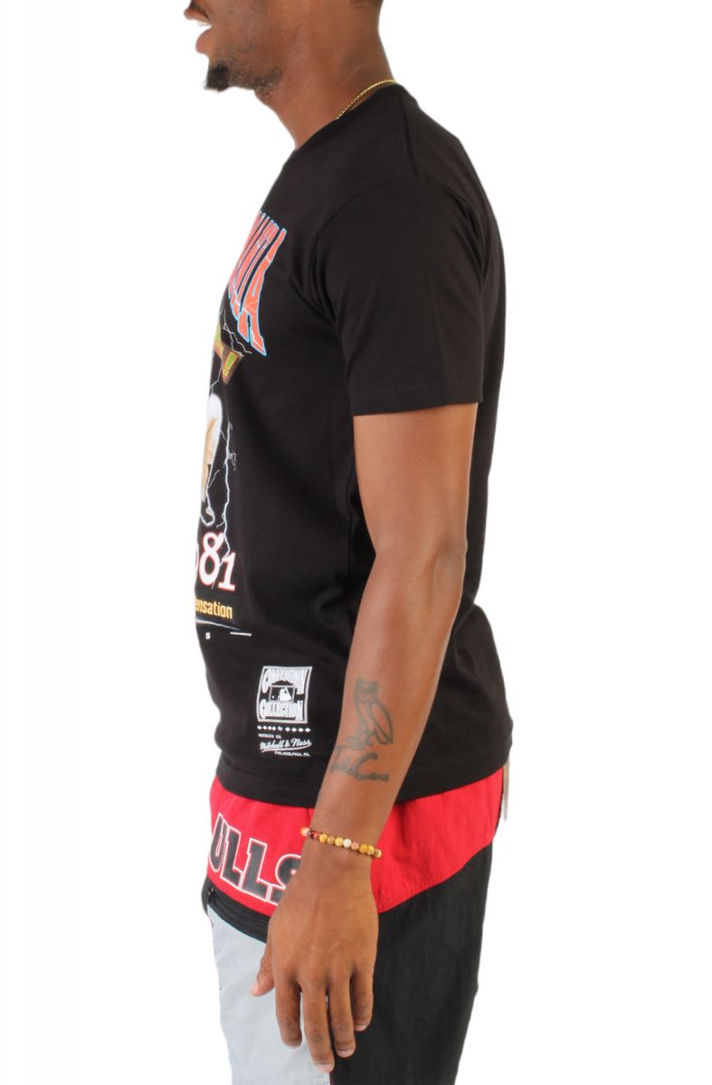 MITCHELL & NESS Fernandomania Tee BMTR1195-LADYYFVABLCK - Karmaloop