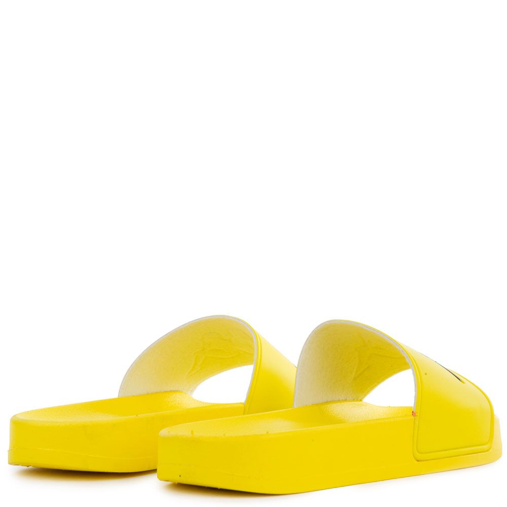KAPPA Authentic Adam 2 Slides in Yellow/Black 303GAD0-A03 - Karmaloop