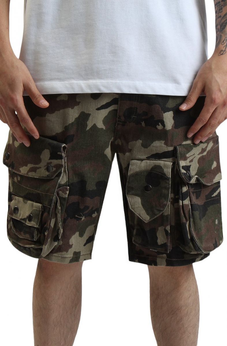 RU WAVE Sentinel Cargo Shorts RUW25023SC-CAMO - Karmaloop