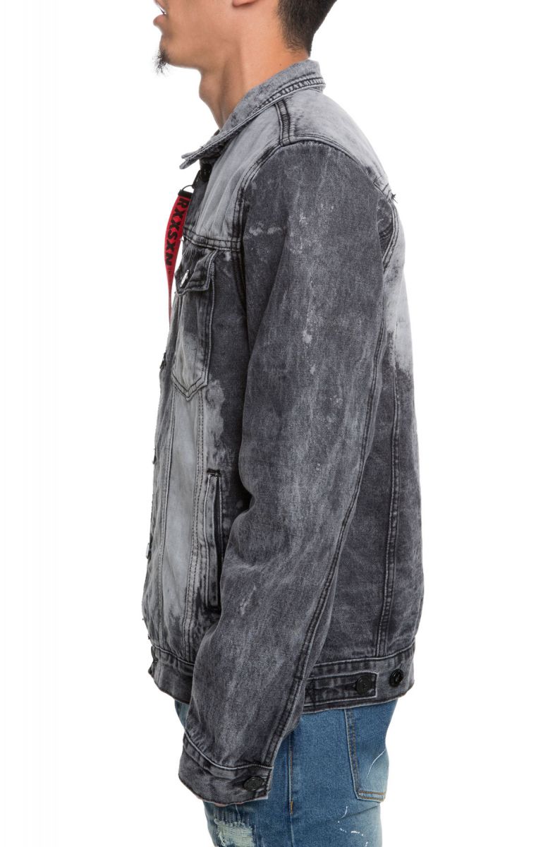 REASON The Fulton Faded Denim Jacket H9-153-DEN - Karmaloop