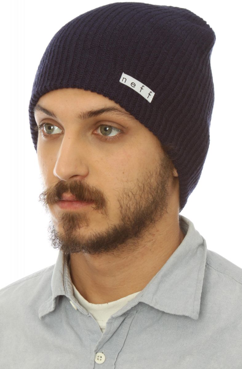 NEFF The Daily Beanie in Navy NF00001-NVY - Karmaloop