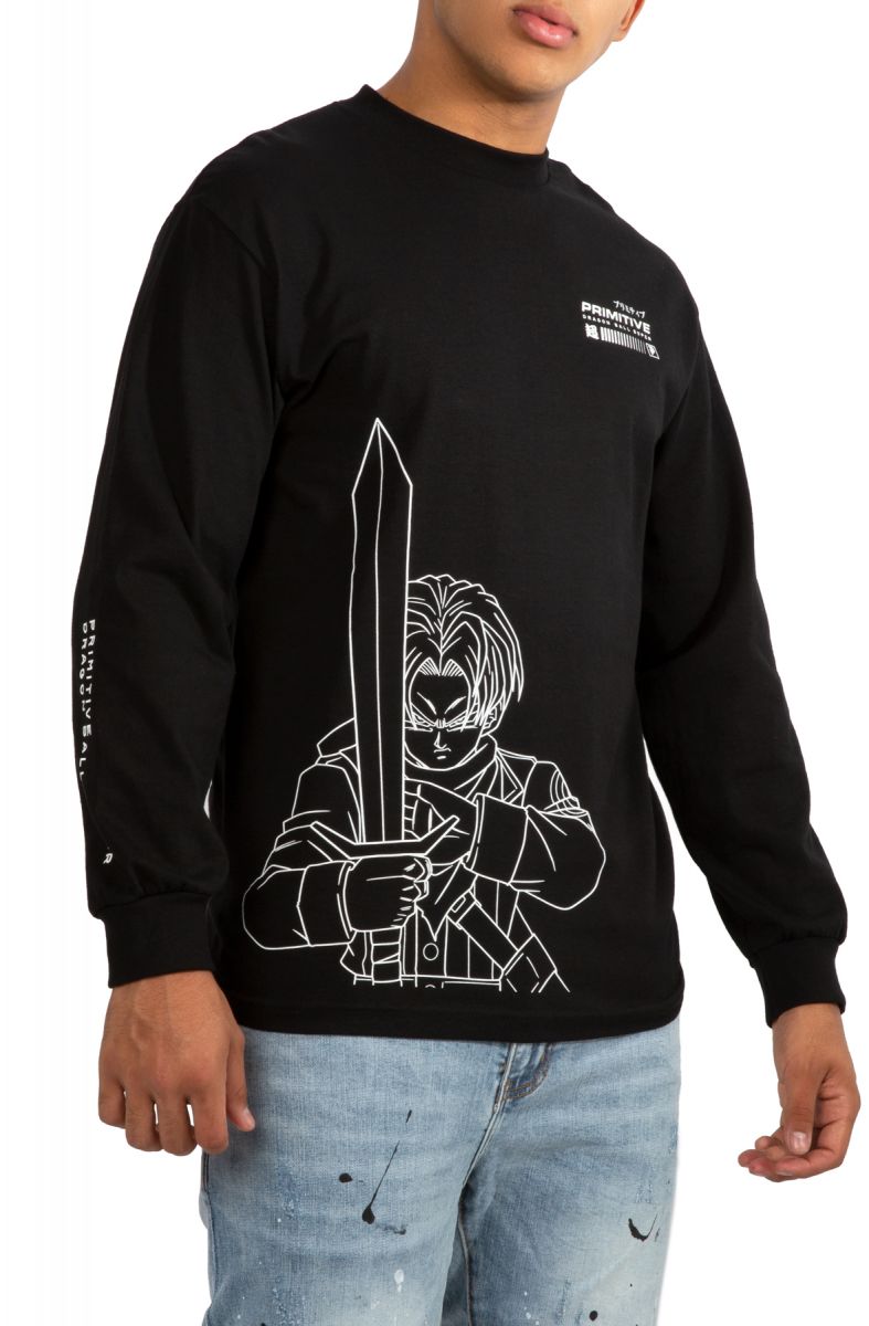 PRIMITIVE Future Trunk Long Sleeve Tee in Black PAPSU2009 - Karmaloop