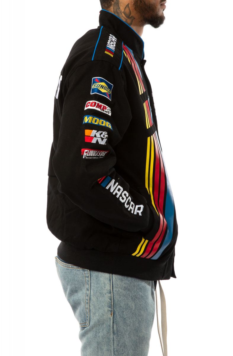 JH DESIGN Nascar Racing Jacket NAS303RAC8-BLK - Karmaloop