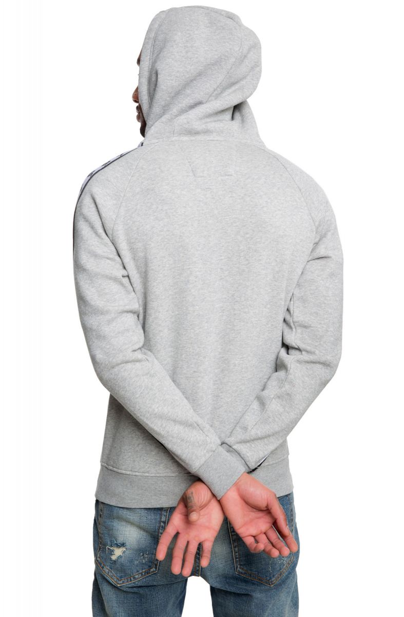 KAPPA 222 Banda Hurtado Alternating Banda Hoodie in Grey 303WH20-906 ...
