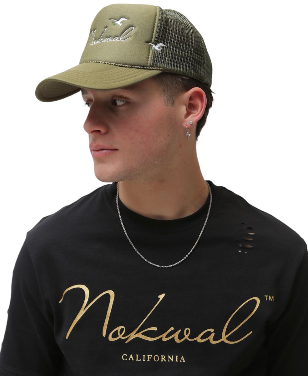 NOKWAL Nokwal Mesh In House Made Signature Trucker Hats NKWL-E7130C ...
