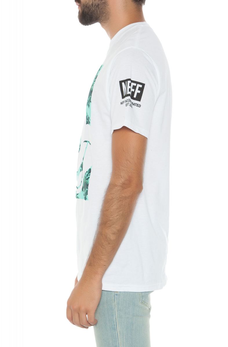 NEFF The x Disney Smile For Me Tee in White 14HS29SM-WHT - Karmaloop