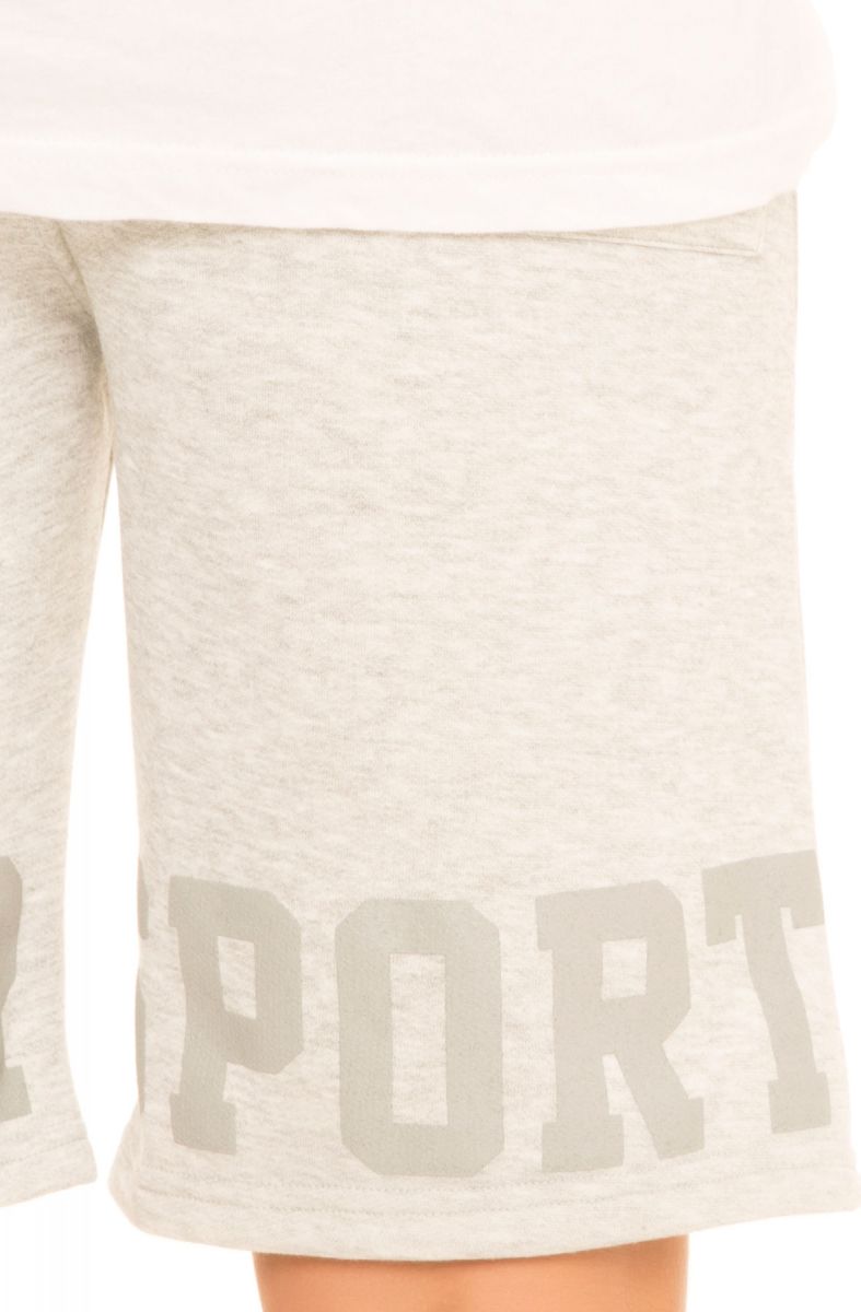 CLSC CO. The Poor Sports Sweatshorts in White FALL16-78-HGY - Karmaloop