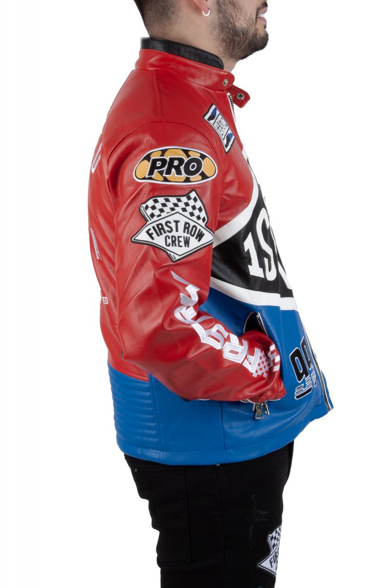 FIRST ROW Racing Diamond Logo Jacket FRJ2032-MULTI - Karmaloop