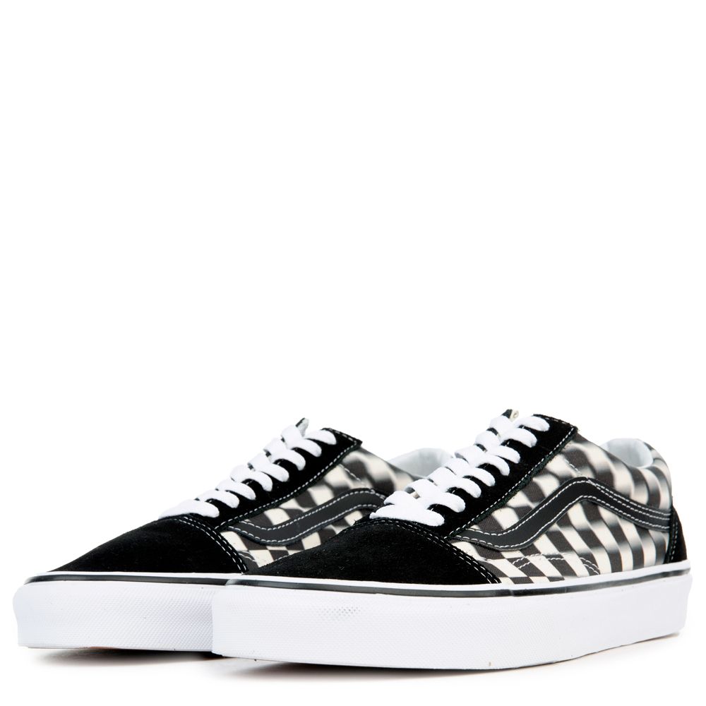 VANS CHECKERBOARD OLD SKOOL BLUR VN0A38G1VJM - Karmaloop