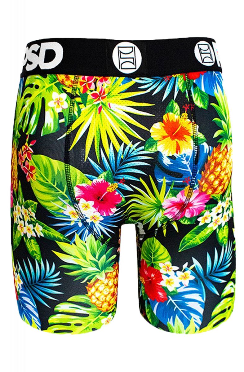 PSD UNDERWEAR Tropical Pineapple Boxer Briefs E11911022 - Karmaloop