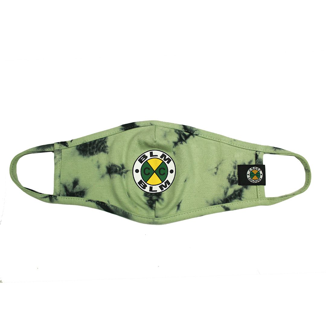 CROSS COLOURS BLM Face Mask - Tie Dye X110-5CBM-TDY-TIEDYE - Karmaloop
