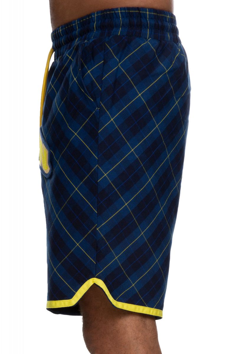 PINK DOLPHIN Legendary Strike Shorts in Blue AF1933LSSBU - Karmaloop