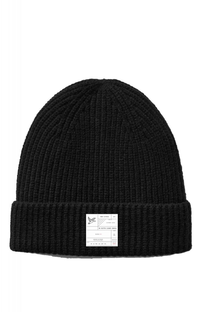 PREP COTERIE Inventory Beanie PC-INVENTORYBEANIEBLK - Karmaloop