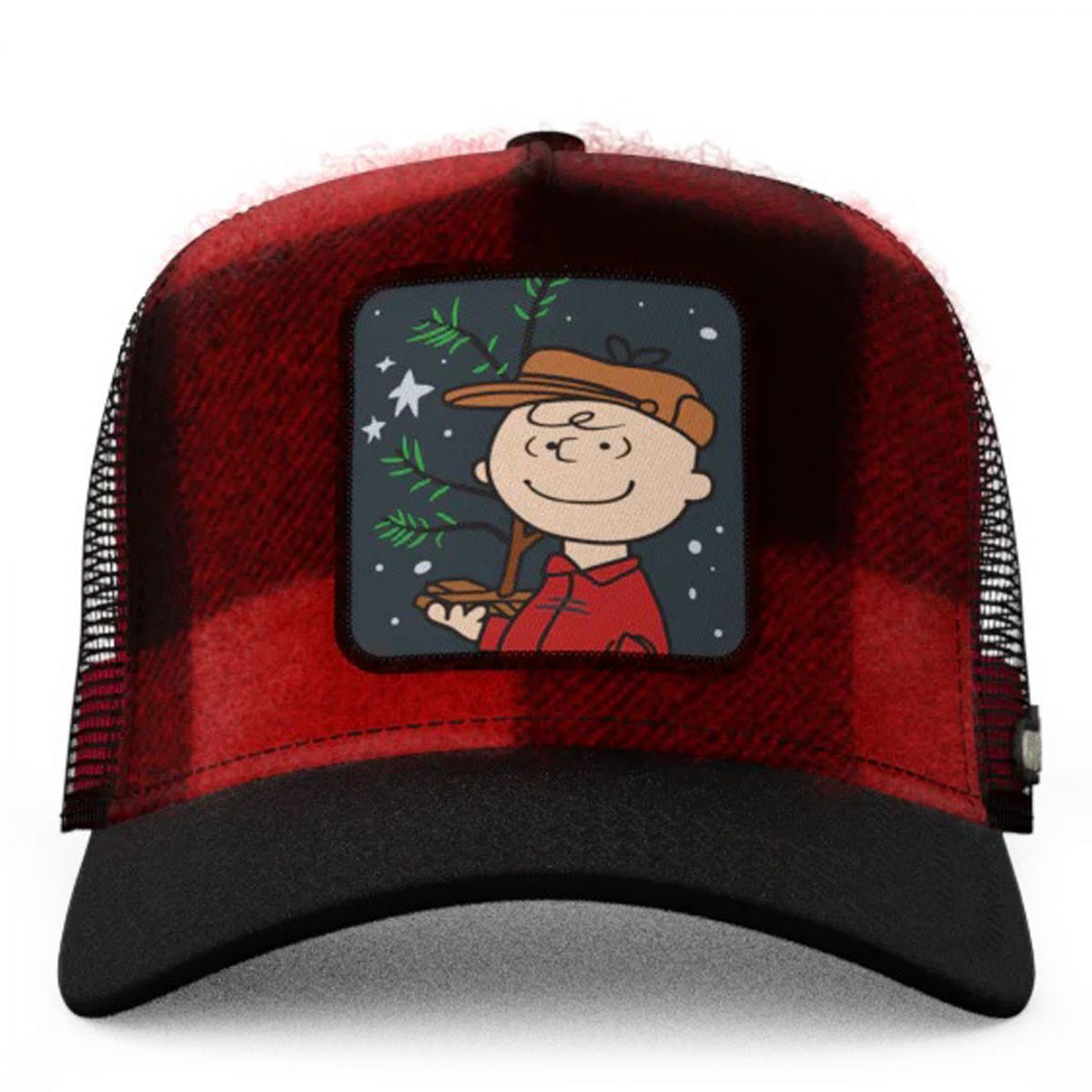 OVERLORD X Peanuts: Charlie Christmas Trucker Cap OC-PEXCH - Karmaloop