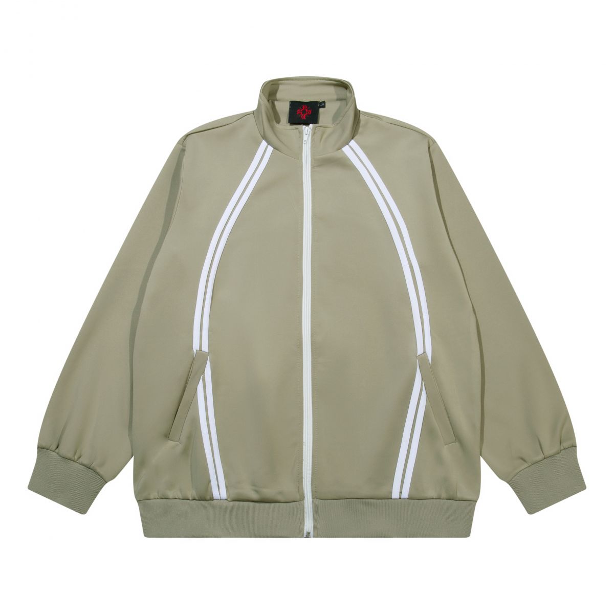 NOKWAL Sports Icon Tracksuit Jacket Beige NKWL-7CDC66 - Karmaloop