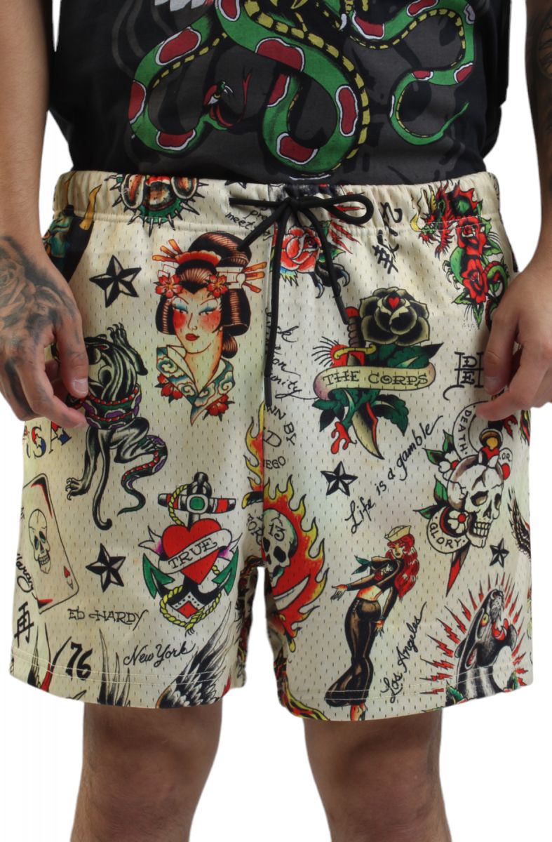 ED HARDY Flashboard Shorts EHM8004-4 - Karmaloop