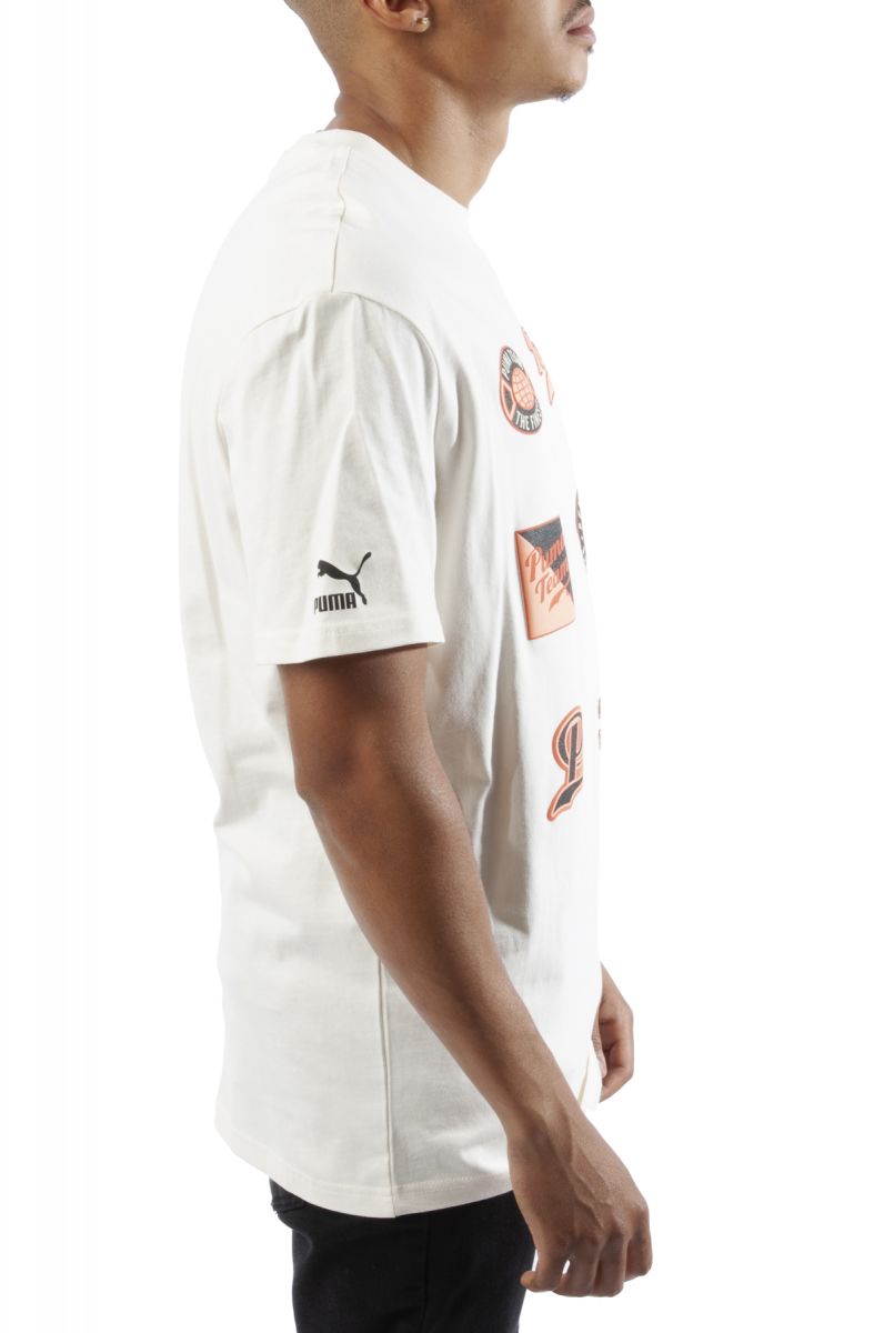 PUMA Team Taped Short Sleeve 53679665 - Karmaloop