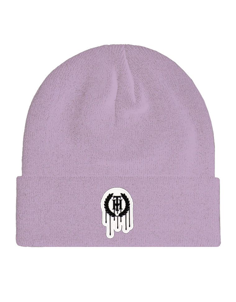 THE HIDEOUT CLOTHING Dripping Essentials 3D Plastic Beanie HDTCLTHNG ...