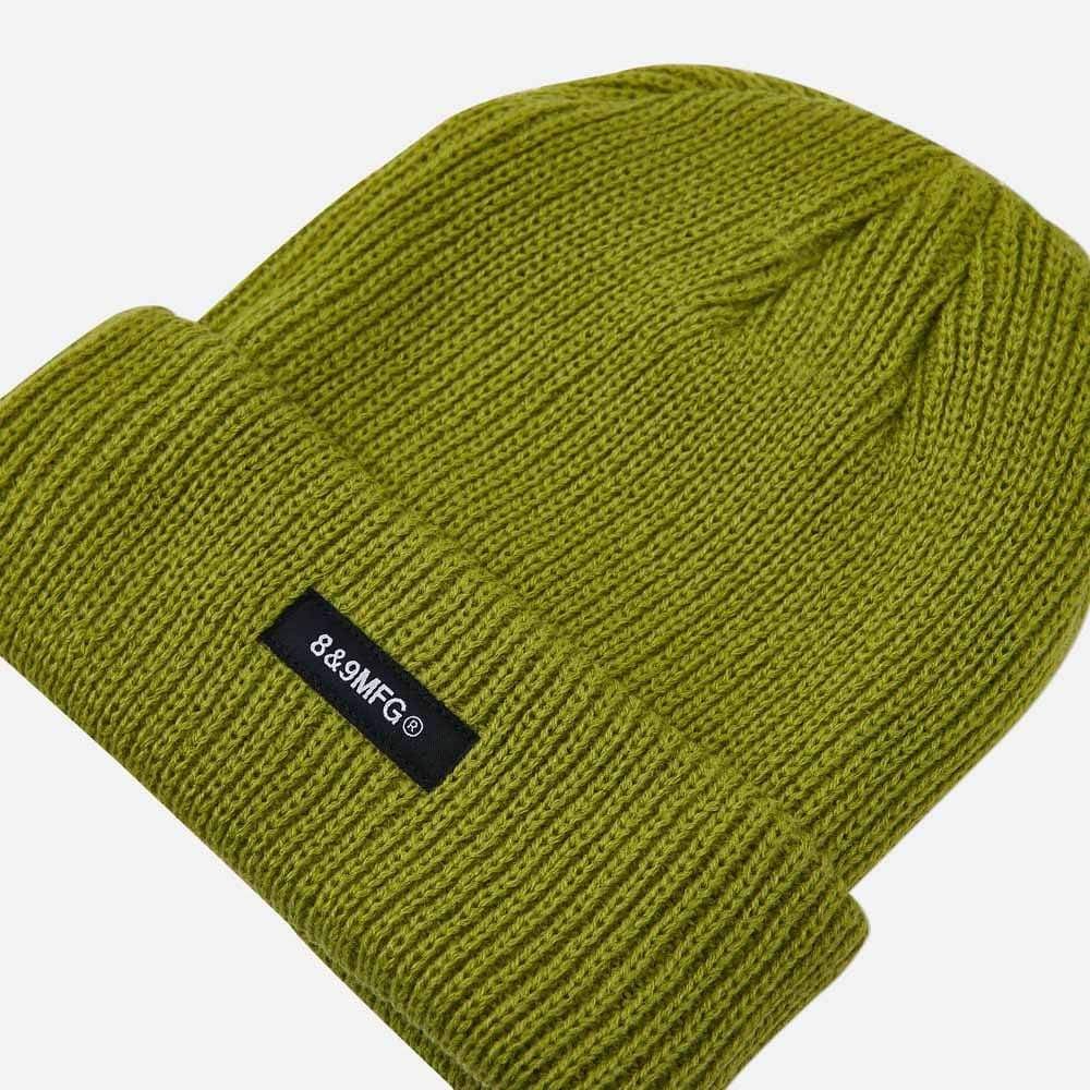 8&9 MFG CO MFG Beanie Olive 8A9-55BE64-OLIVE - Karmaloop