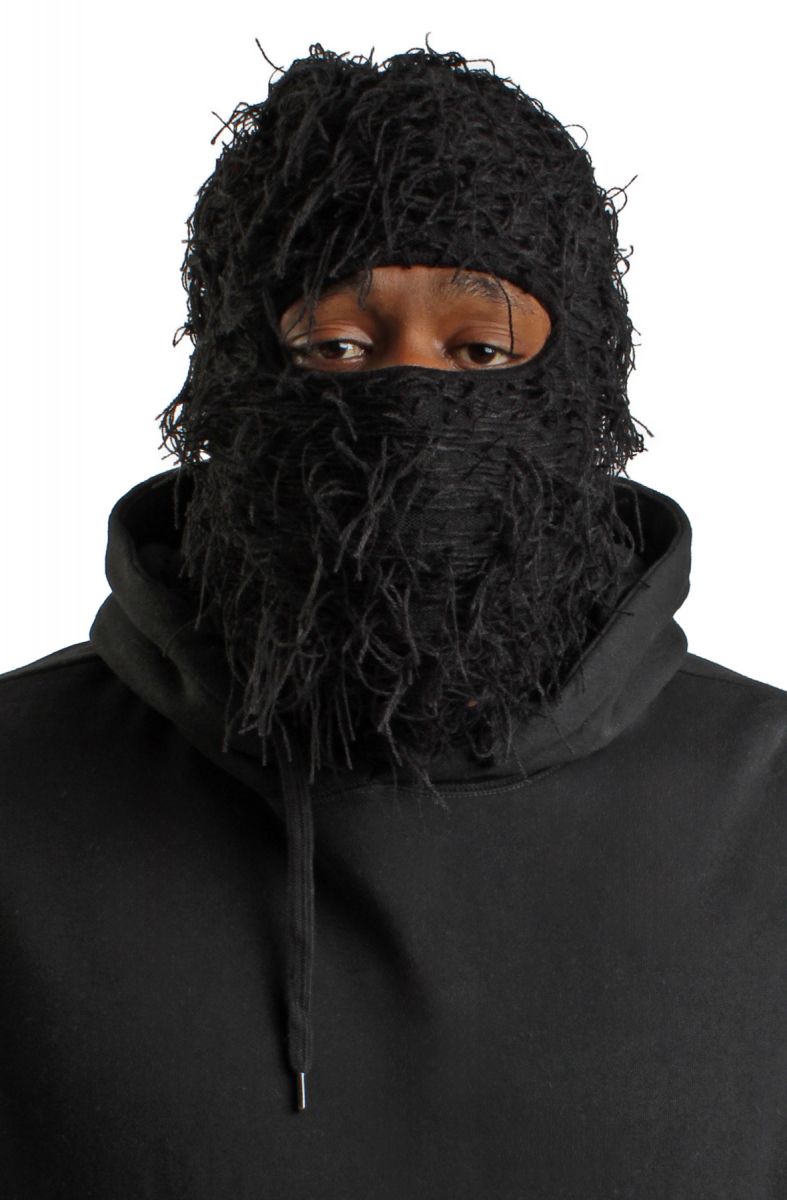 KLEEP Frayed Ski Mask LTK-BALA001MIL - Karmaloop