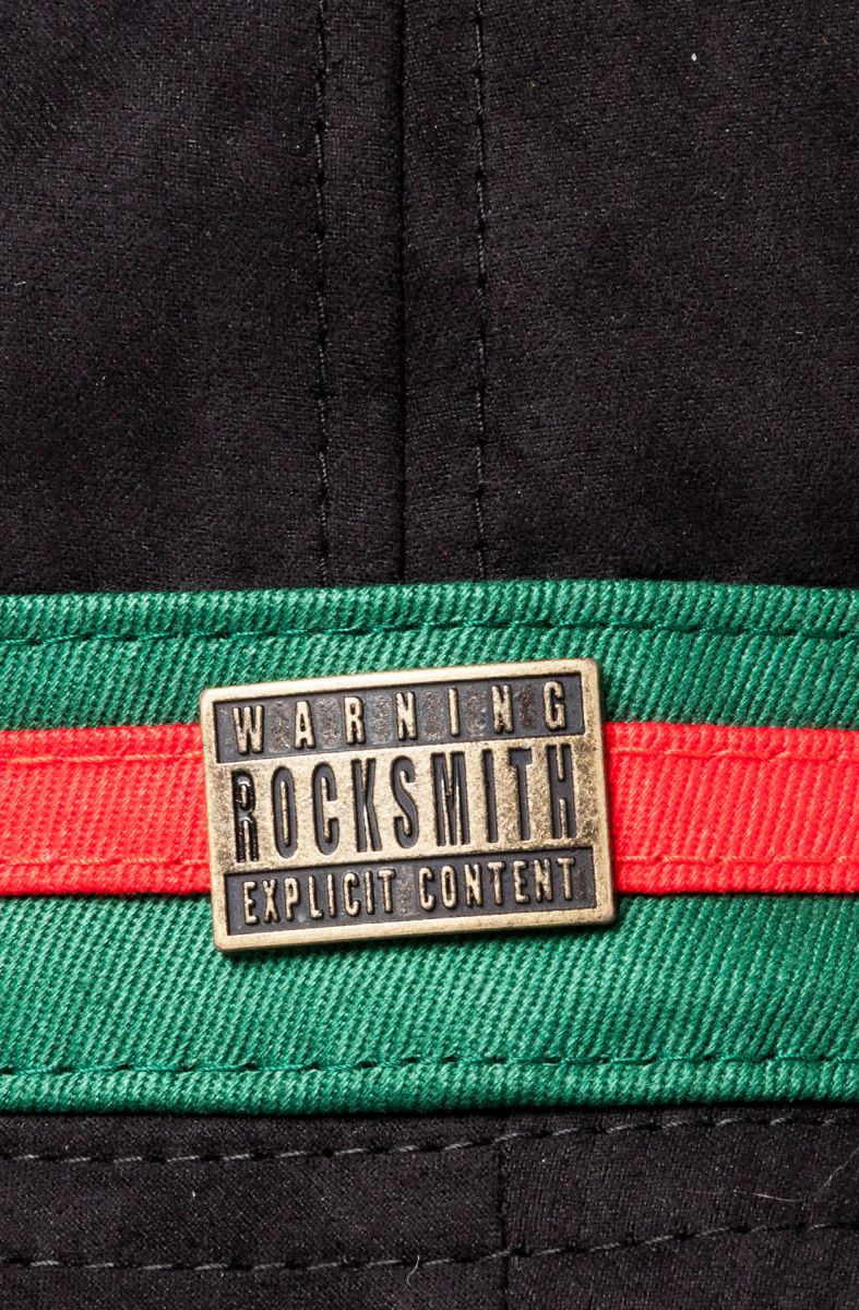ROCKSMITH The Capo Bucket Hat in Black 33RS0803-BLK - PLNDR