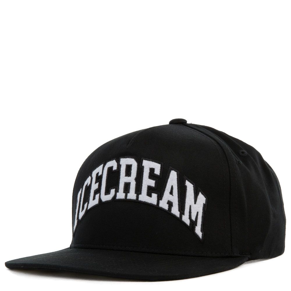 ICE CREAM Snapback in Black 491-7802-BLK - Karmaloop