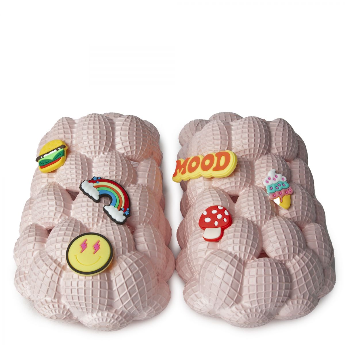 SOLE LA VIE Jelly Bubble Sandals BUMBLE-02-PKEV - Karmaloop