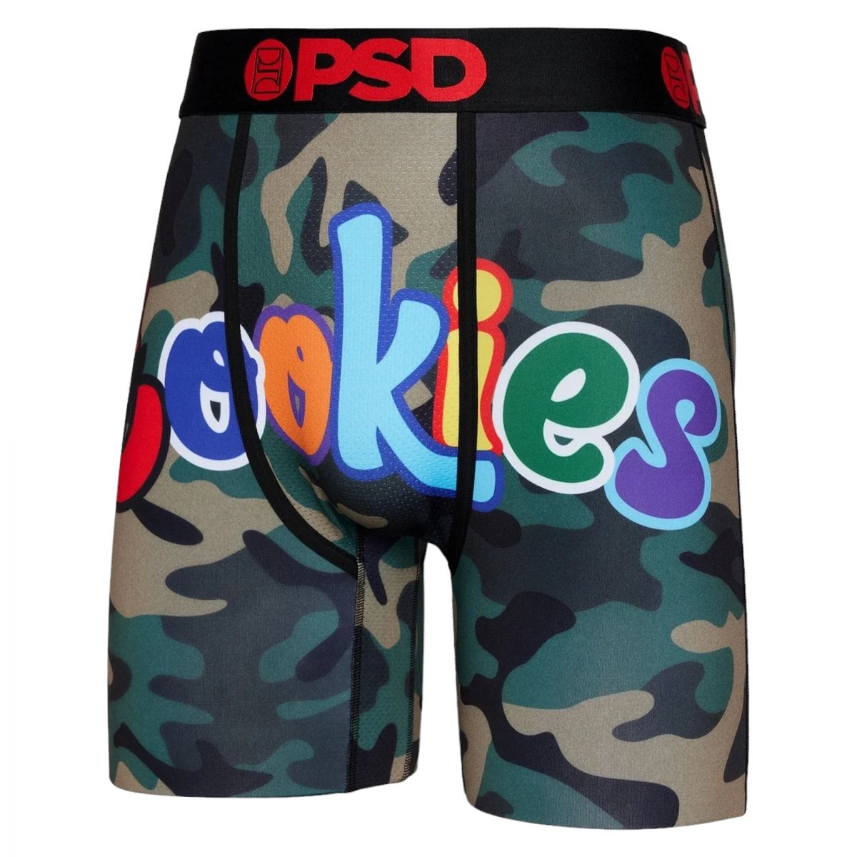 PSD UNDERWEAR Cookies Camo Boxer Briefs 423180279 - Karmaloop