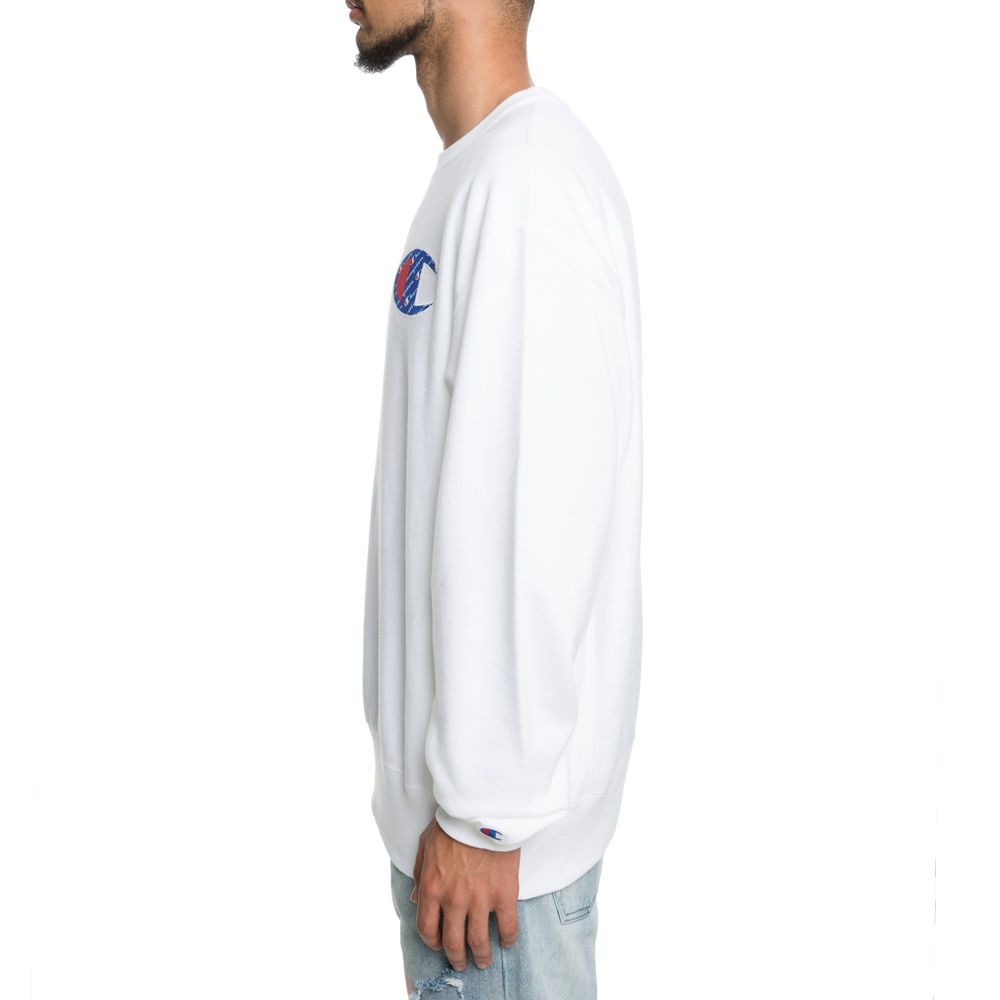 CHAMPION SUBLIMATED C CREW GF70 Y07472 WHC - Karmaloop
