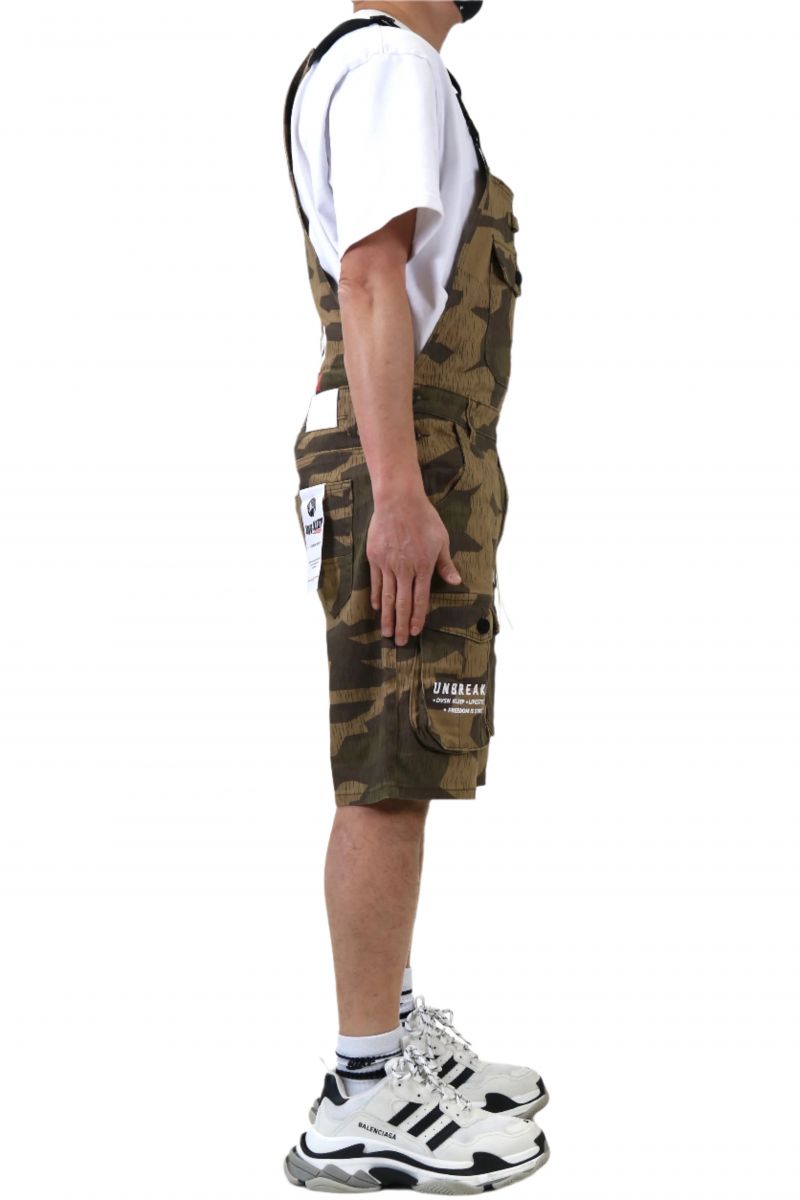 KLEEP KILO Fine Twill Overall Short Pants KOA1001-KILO - Karmaloop