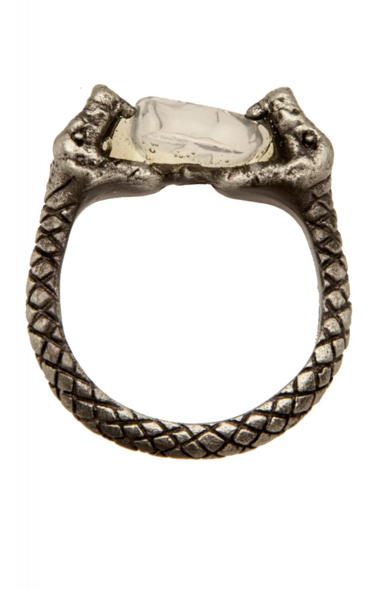 Obey Ring Venom Single SIlver
