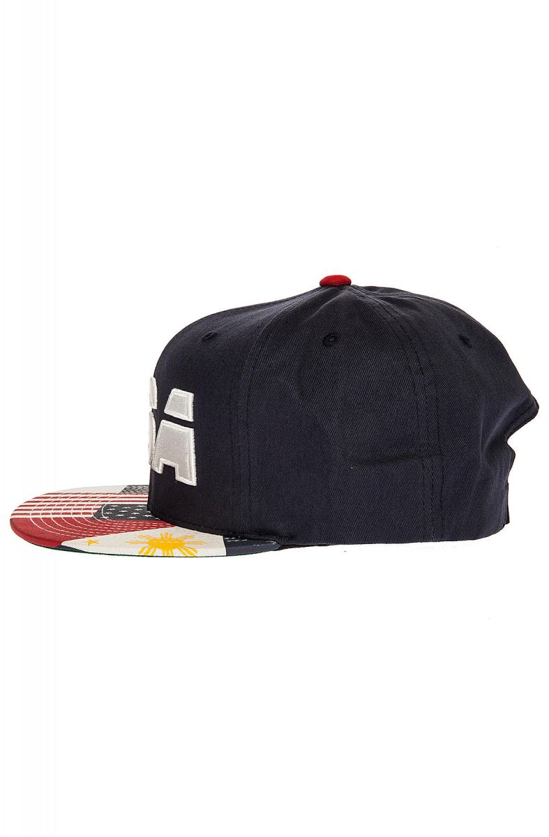 10 Deep Hat USA Snapback in Navy Blue