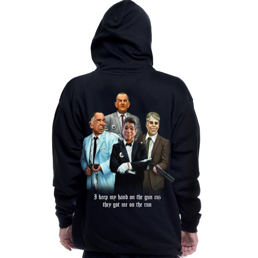 MAFIOSO DEAD PREZ HOODIE MFSO-6A9D72-BLACK - Karmaloop