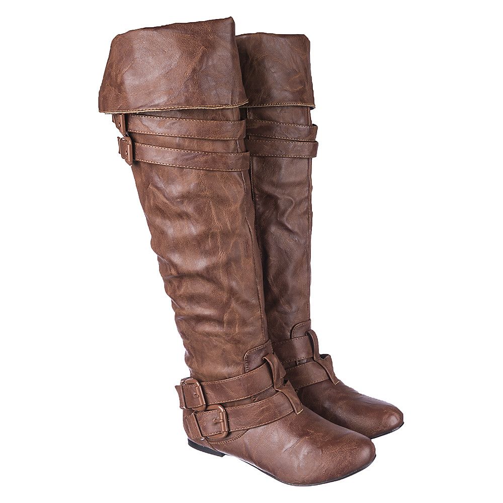 Women's Knee-High Pocket Boot Vickie-16 Hi