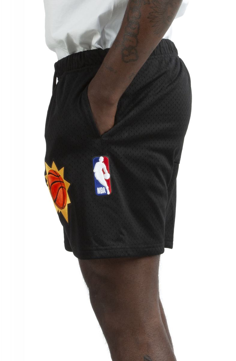 PRO STANDARD Phoenix Suns Mesh Logo Roses Shorts BPS355965-BLK - Karmaloop