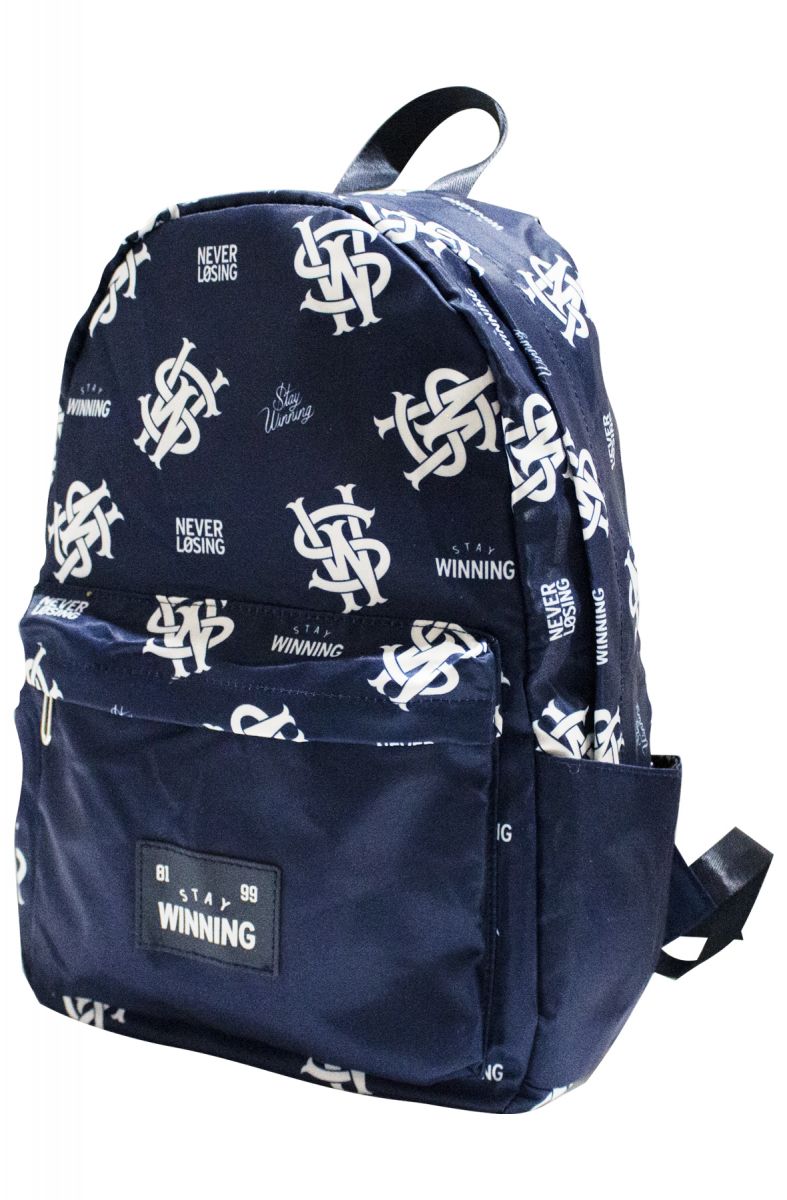 STAY WINNING Blue Backpack SW-0308 - Karmaloop