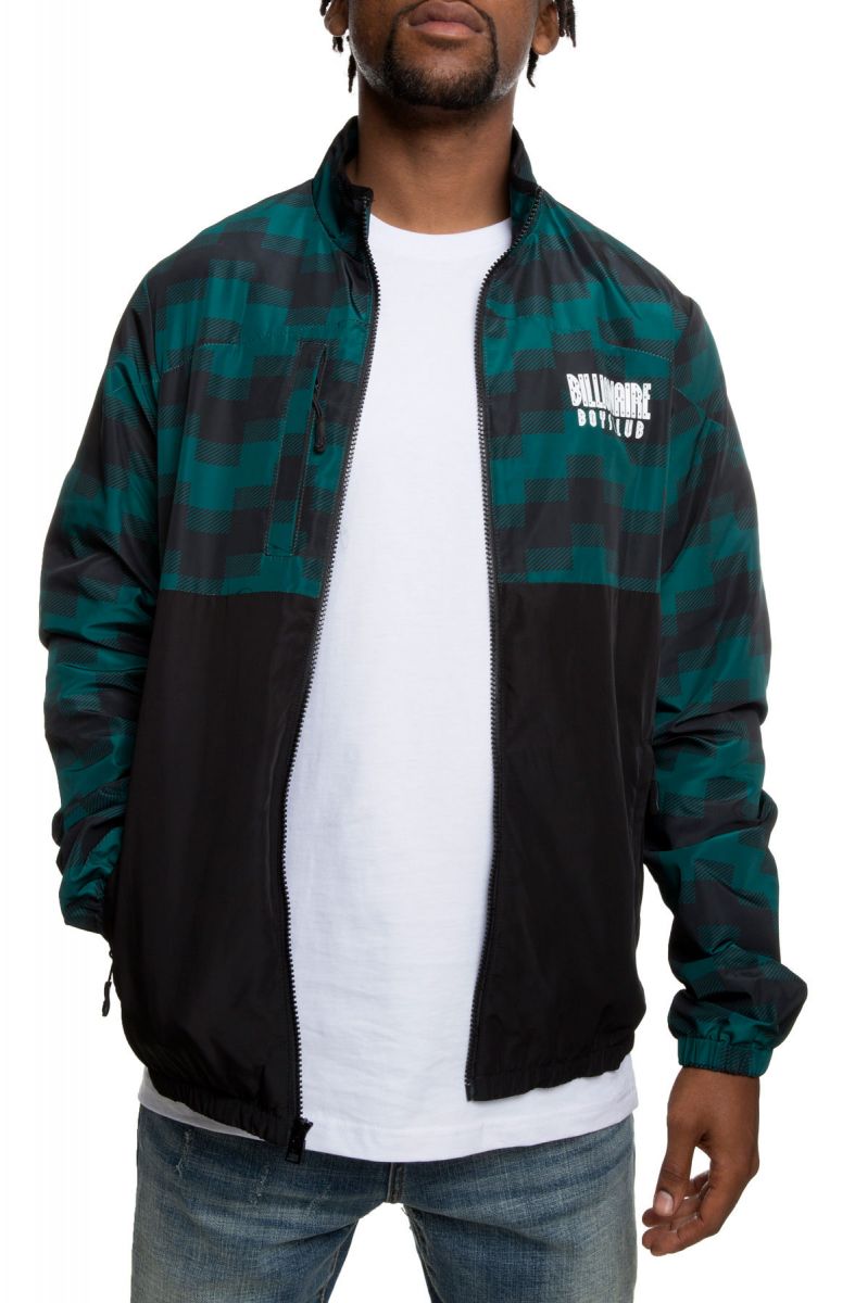 BILLIONAIRE BOYS CLUB Pixel Breaker Jacket in Black 891-2402 - Karmaloop
