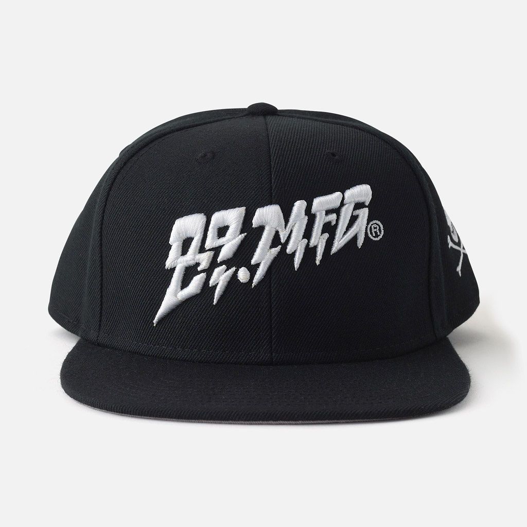 8&9 MFG CO Flames Snapback Hat Black 8A9-DA5EC2-BLACK - Karmaloop