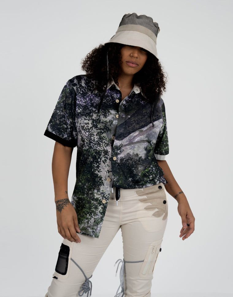THE HIDEOUT CLOTHING In The Clouds Button-Up Shirt HDTCLTHNG-D68E80 ...