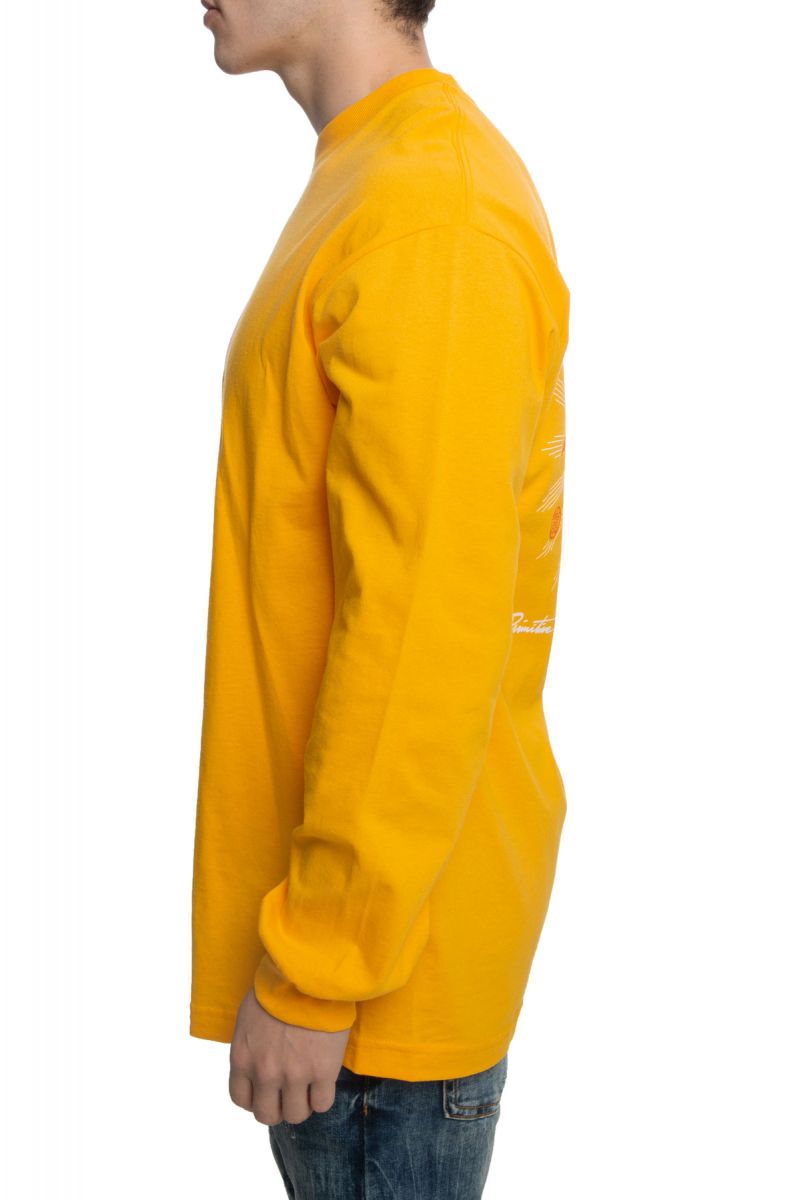 PRIMITIVE Shenron Wish Long Sleeve Tee in Gold PAPSU1949-GOLD - Karmaloop