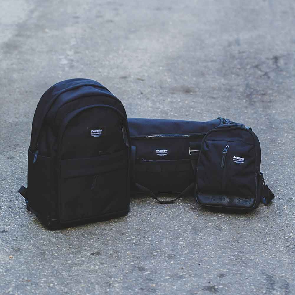 8&9 MFG CO. Trenches Black Backpack 8A9-65AE8A-BLACK - Karmaloop