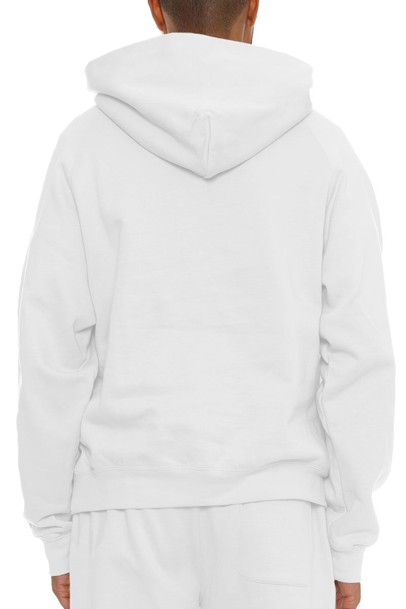 WEIV Pure Cotton White Hoodie FH01-WHITE - Karmaloop
